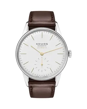 NOMOS GLASHUTTE Orion Neomatik Dore Watch, 36.4mm - White Silver