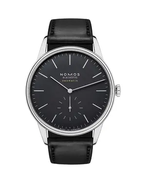 NOMOS GLASHUTTE Orion Neomatik 39 Watch, 38.5mm - Black