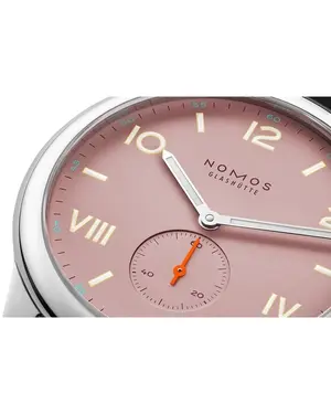 NOMOS GLASHUTTE Club Campus 38 Full Rose Watch, 38.5mm