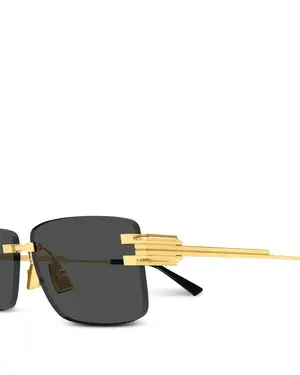 Bottega Veneta Square Sunglasses, 58mm