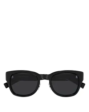 Saint Laurent Rectangular Sunglasses, 50mm