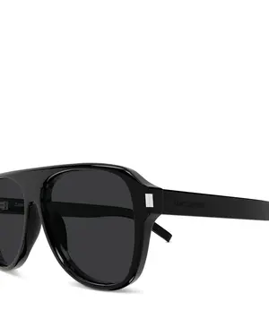 Saint Laurent Pilot Sunglasses, 59mm