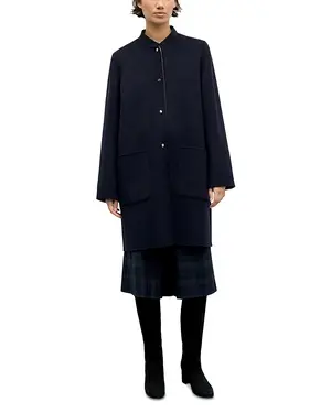 Gerard Darel Anai Wool Double Face Coat