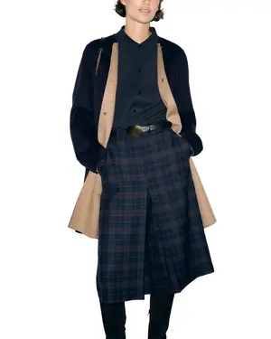 Gerard Darel Anai Wool Double Face Coat