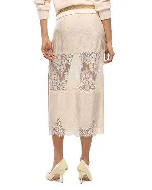 Pinko Gissofila Jacquard Skirt
