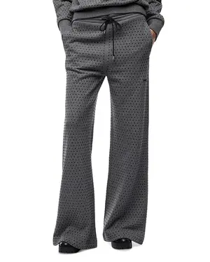 Pinko Cotton Studded Drawstring Pants