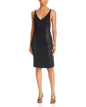 Stella McCartney Cady Sleeveless Sheath Dress