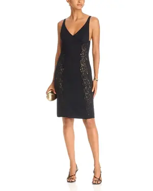 Stella McCartney Cady Sleeveless Sheath Dress