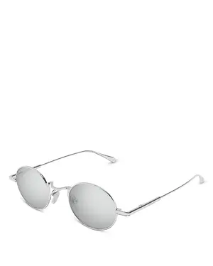 Chloé Round Mirrored Sunglasses, 44mm