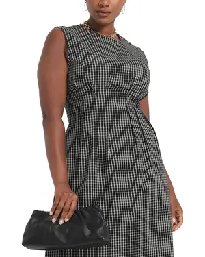 ESTELLE Bobbie Pleated Waist Midi Dress