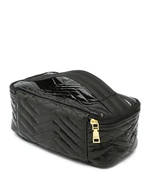 THINK ROYLN Bling Moto Quilted Jewelry Travel Case