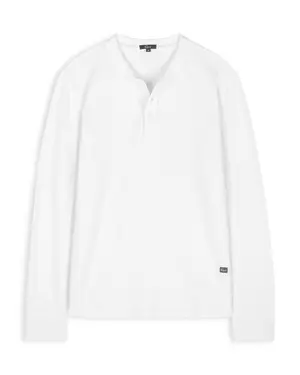 Rails Soto Cotton Blend Knit Henley Sweater
