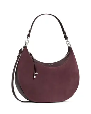 Kate Spade New York Liv Large Suede Shoulder Bag