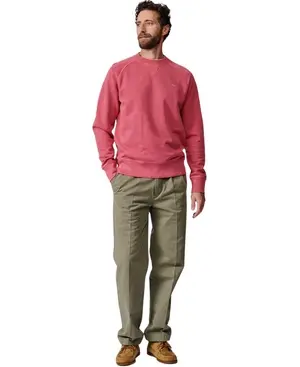 Aubin Garsdale Slub Crew Neck Sweatshirt
