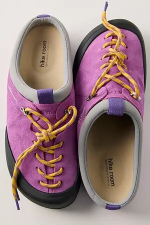 HIKE ROOM Hike Room Ever Rest Slip-On Mules Magenta Violet