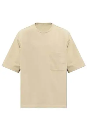 LEMAIRE Boxy Tee In 100% Cotton - Pear