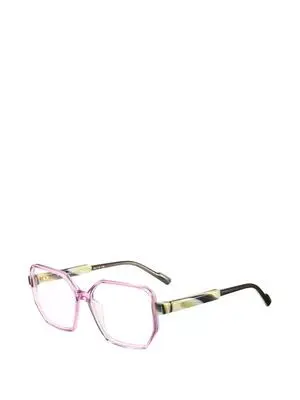ETNIA BARCELONA Dasos Geometric-frame Glasses - Pink