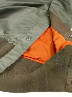 Sacai 2010s Ma-1 Bomber Jacket - Green