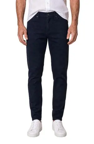 Robert Talbott Fernando Comfort Stretch Linen Blend 5 Pocket - Navy