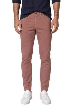 Robert Talbott Fernando Comfort Stretch Linen Blend 5 Pocket - Salmon