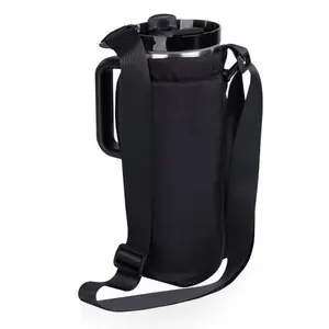 ONIVA Eclipse Tumber Tote With 40oz Stainless Travel Mug - Black