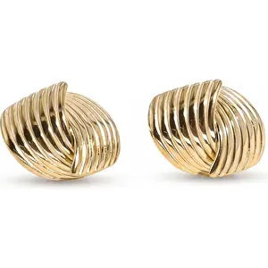 JOEY BABY Vintage-inspired Stud Earrings - Gold