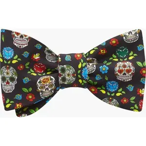 BEAU TIES OF VERMONT Calaveritas Bow Tie - Self-tie