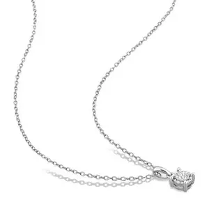 JULIANNA B. 1/4 Ctw Lab-grown Diamond Solitaire Necklace
