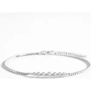 MINT & LILY Classic Arc Bracelet - Silver