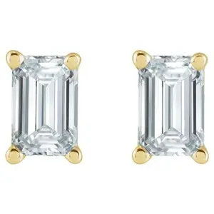 IVY & PEARL CO. 5/8 Ct Lab-grown Diamond Earrings - Gold