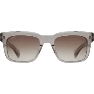 12PM STUDIOS Madrid Squared Sunglasses - Grey/brown