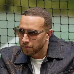 12PM STUDIOS Madrid Squared Sunglasses