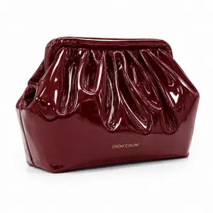 Chuks Collins The Eden Gather Clutch - Pomegranate