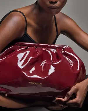 Chuks Collins The Eden Gather Clutch - Pomegranate