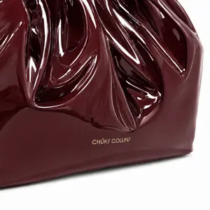 Chuks Collins The Eden Gather Clutch - Pomegranate