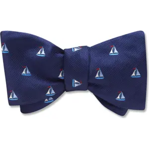 BEAU TIES OF VERMONT Skipjack Bow Tie - Self-tie