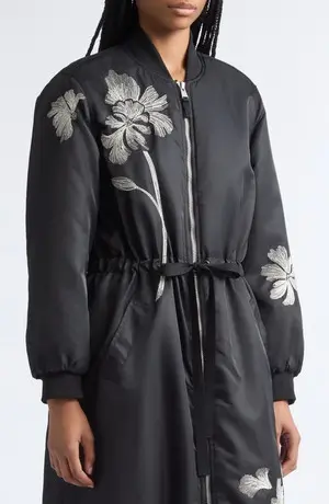 Cinq À Sept Celestina Embroidered Coat