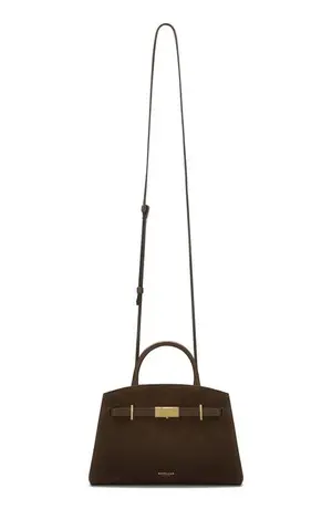 DEMELLIER The Small Hudson Leather Suede Bag