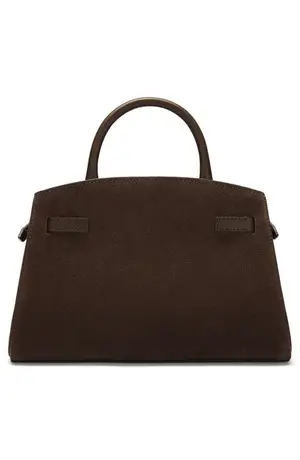 DEMELLIER The Small Hudson Leather Suede Bag