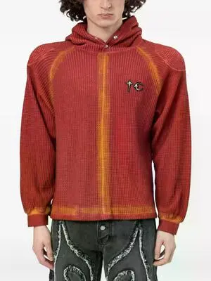 THUG CLUB Bulk Shoulder Hoodie - Red