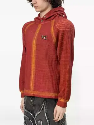 THUG CLUB Bulk Shoulder Hoodie - Red