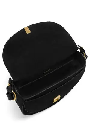 DEMELLIER N127 The Siena Saddle Bag - Black