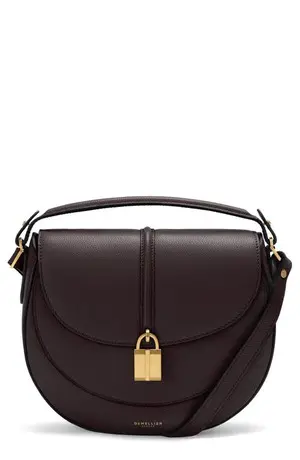 DEMELLIER N127 The Siena Saddle Bag - Bordeaux