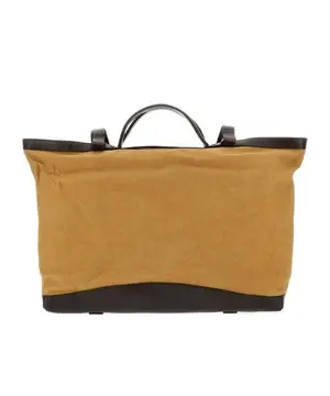 Dries Van Noten Two-toned Shopper Bag - Beige