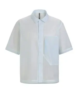 Veilance Short-sleeve Demlo Shirt - Celestia