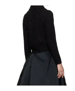 SHUSHU/TONG Sequin-embellished Cardigan