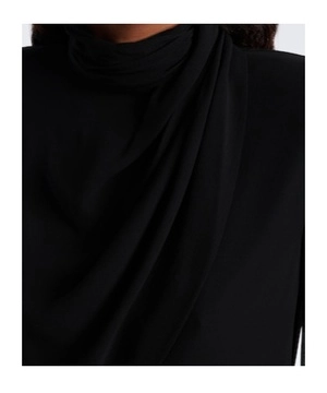 Valentino Garavani Draped Silk Georgette Minidress