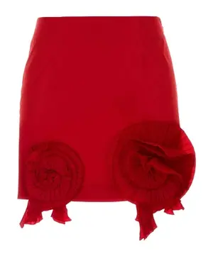 Blumarine Mini Skirt - Red