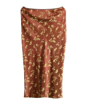 Dries Van Noten Jacquard Midi Skirt