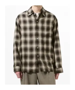 Our Legacy Long-sleeved Plaid Shirt